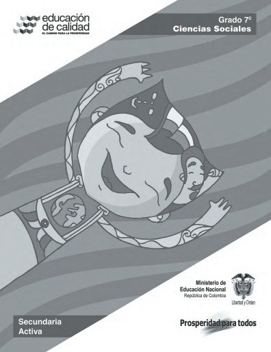 Ciencias Sociales 7 Secundaria Activa | librosdetextocolombia.com